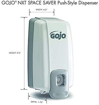 GOJO Space Saver Dispenser for 1000 mL Refills | Platinumpme